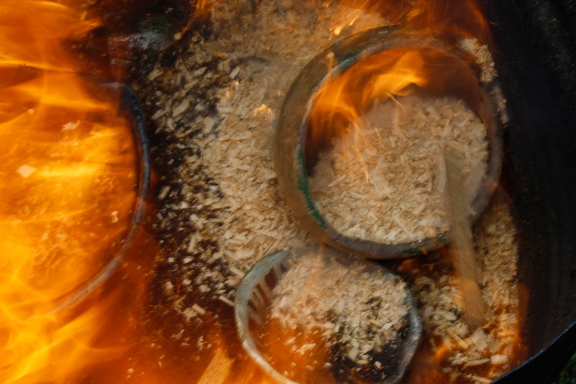 Raku Firing Workshop in Portugal